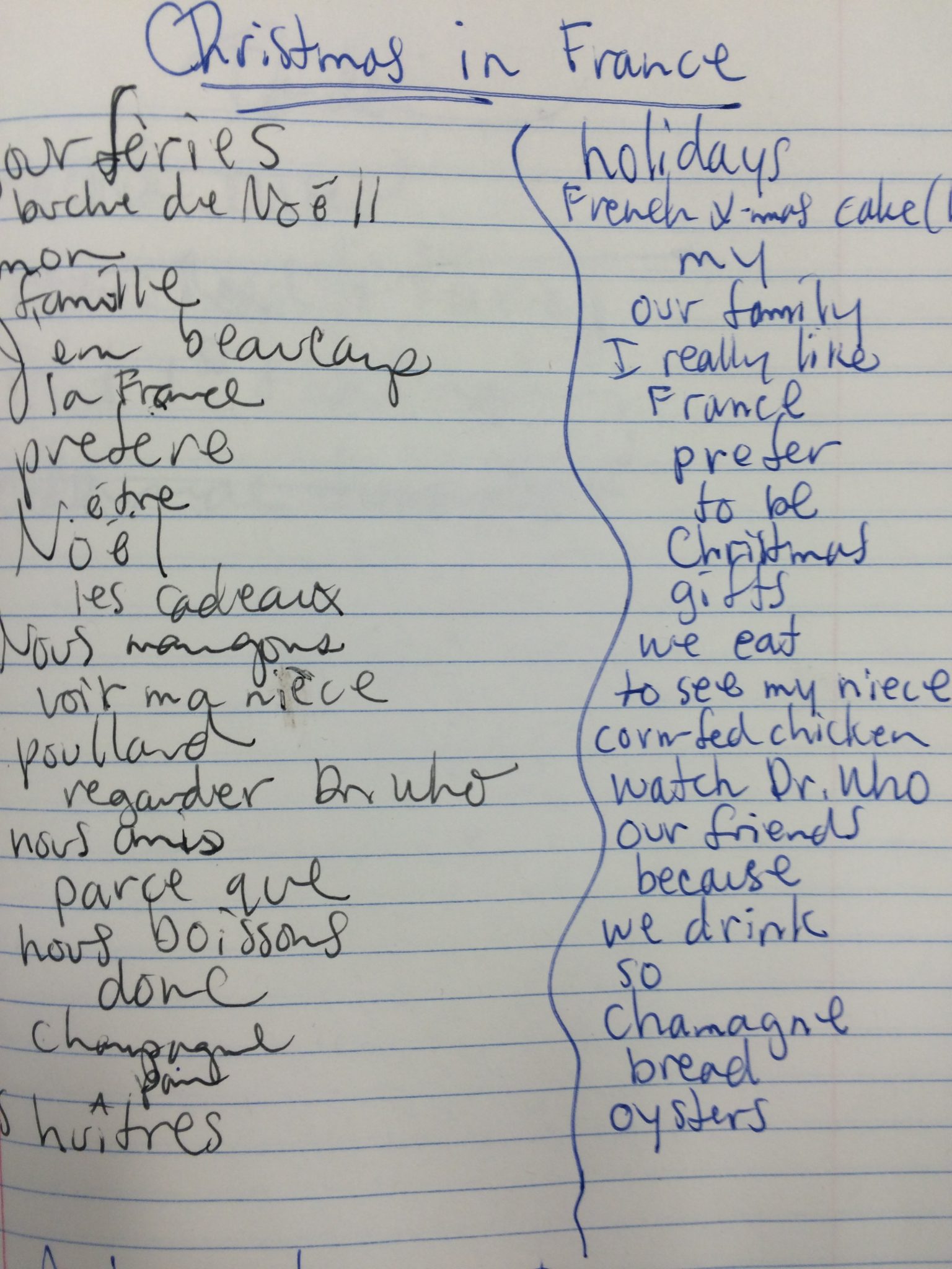 Free Language Learning: Notebooks - Real Life Language