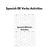 Spanish ER Subjunctive Verbs Activity: Bingo - Real Life Language