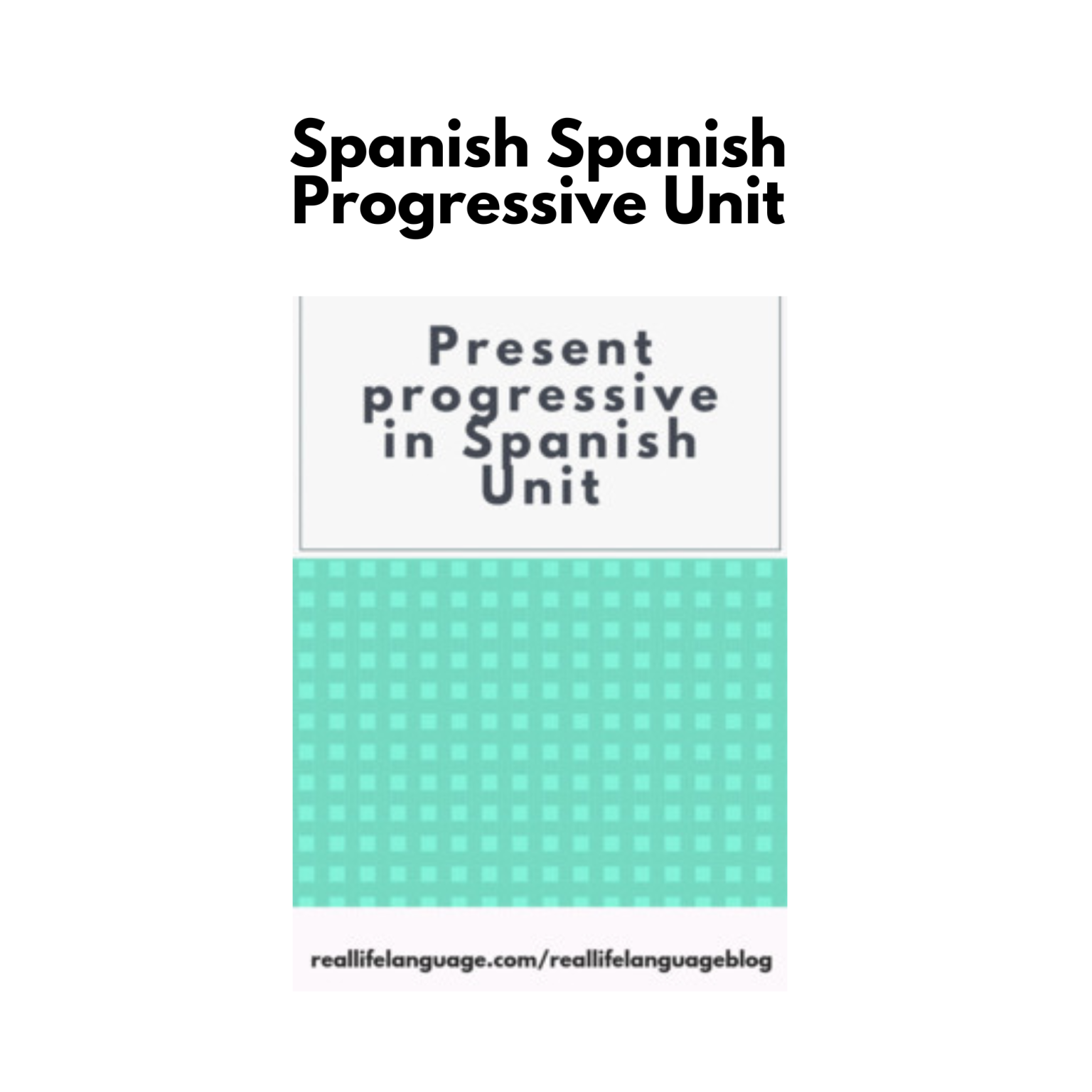 Spanish Activities: Present Progressive Centers - Real Life Language