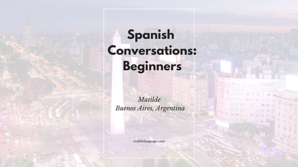 Learn Spanish with Everyday Conversations: A Beginner Dialogue from ...