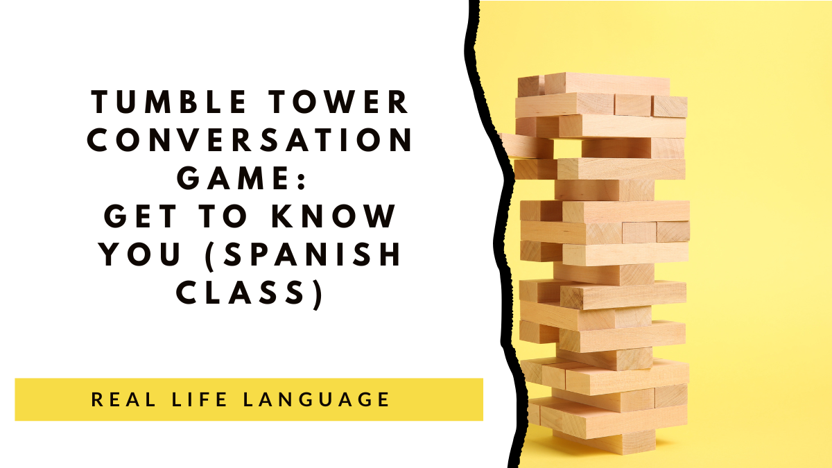 Tumble Tower Conversation Tumble Tower Conversation Game: This or That ...